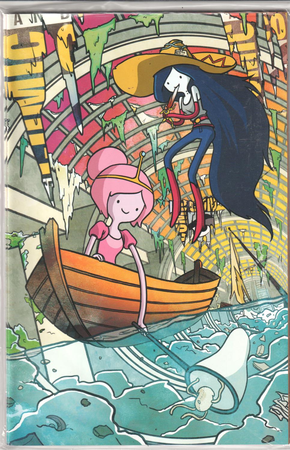 ADVENTURE TIME MARCELINE AND THE SCREAM QUEENS #1 SAN DIEGO EXCLUSIVE