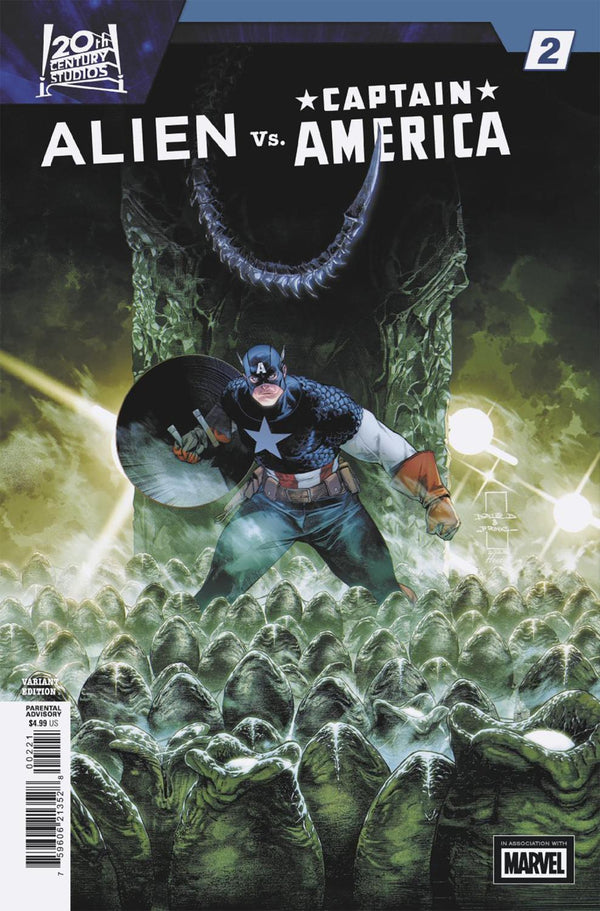 ALIEN VS CAPTAIN AMERICA #2 DIAZALPIZAR VAR CVR B